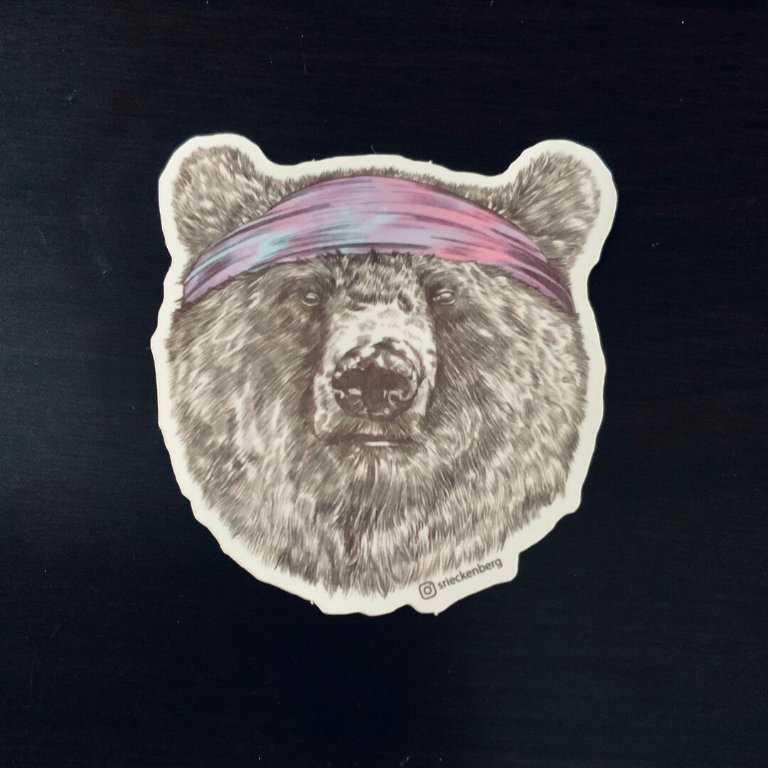 Big Bear Sticker - Etsy