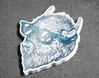 Decal Sticker Bison Buffalo Forest Mountain Nature Top Quality - Etsy