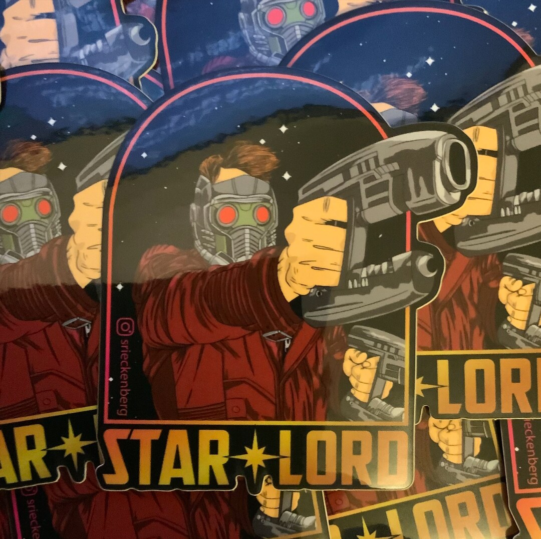 Star Lord Sticker - Etsy