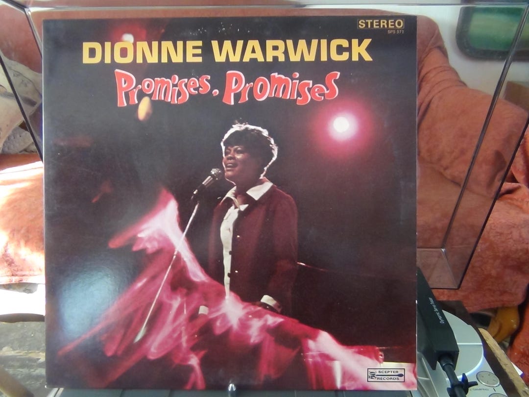 Dionne Warwick Promises Promises. Vintage Vinyl - Etsy