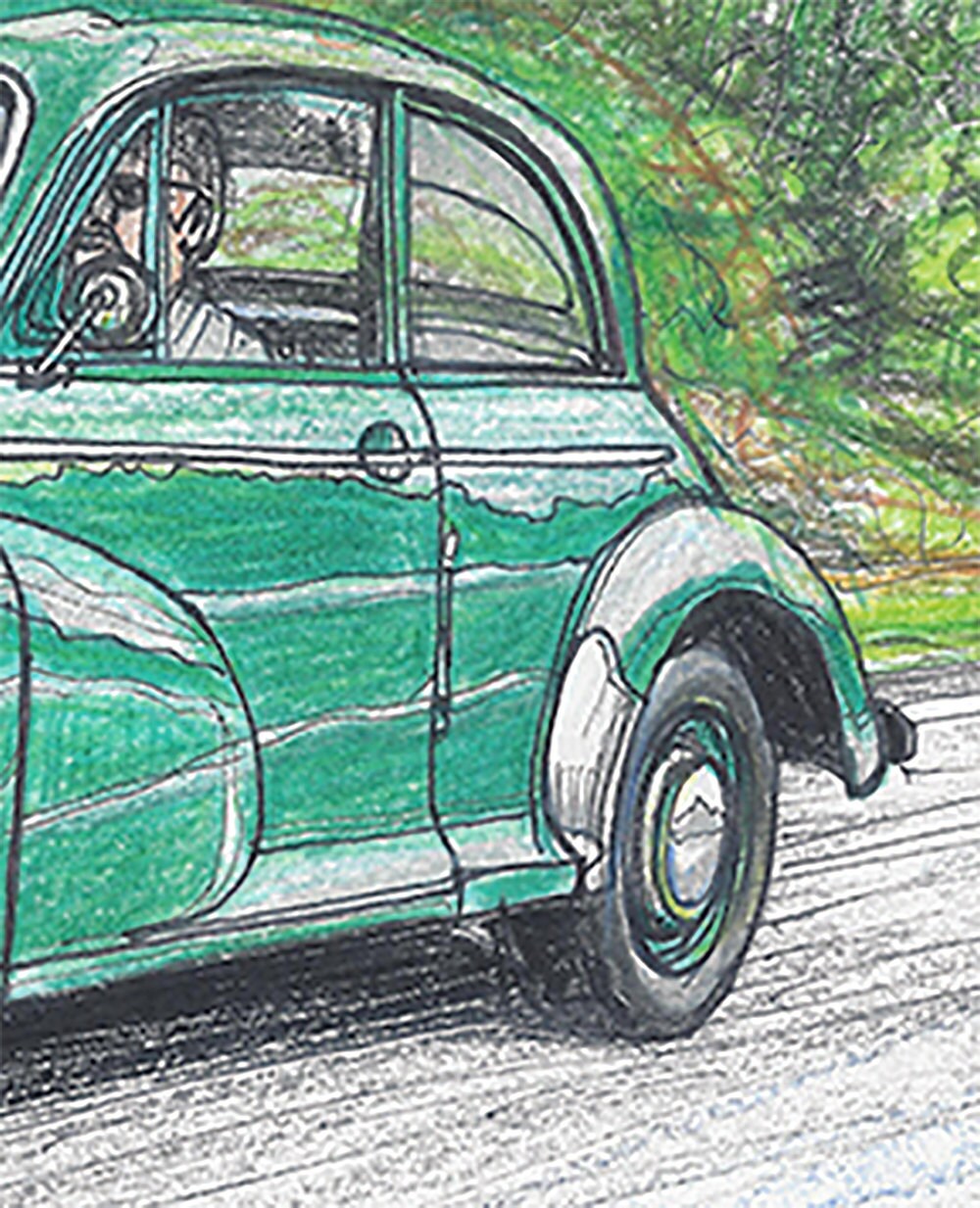 228-1949 Morris Minor, by Sir Alec Issigonis Limited Edition Run of 50 ...