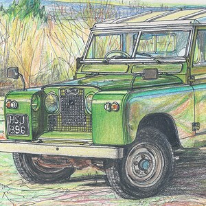 211-1971 Land Rover Series 2A, Chief Designer David Bache Limited ...