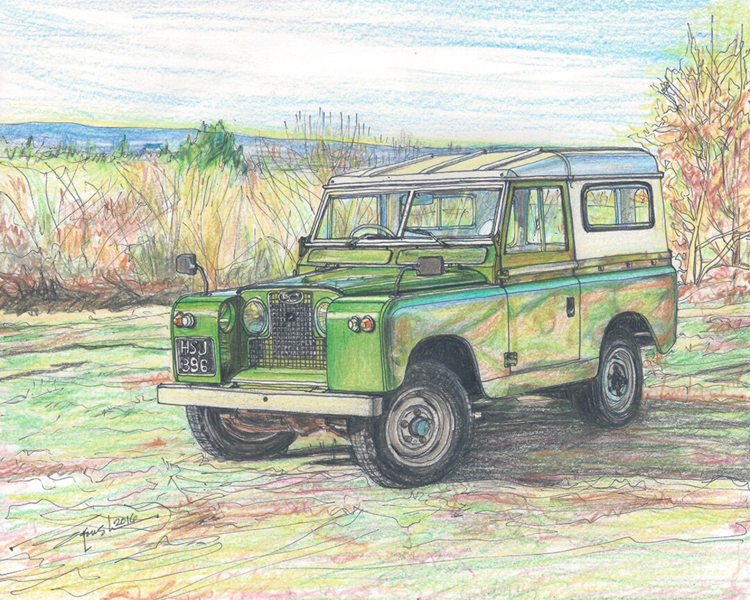 211-1971 Land Rover Series 2A, Chief Designer David Bache Limited ...