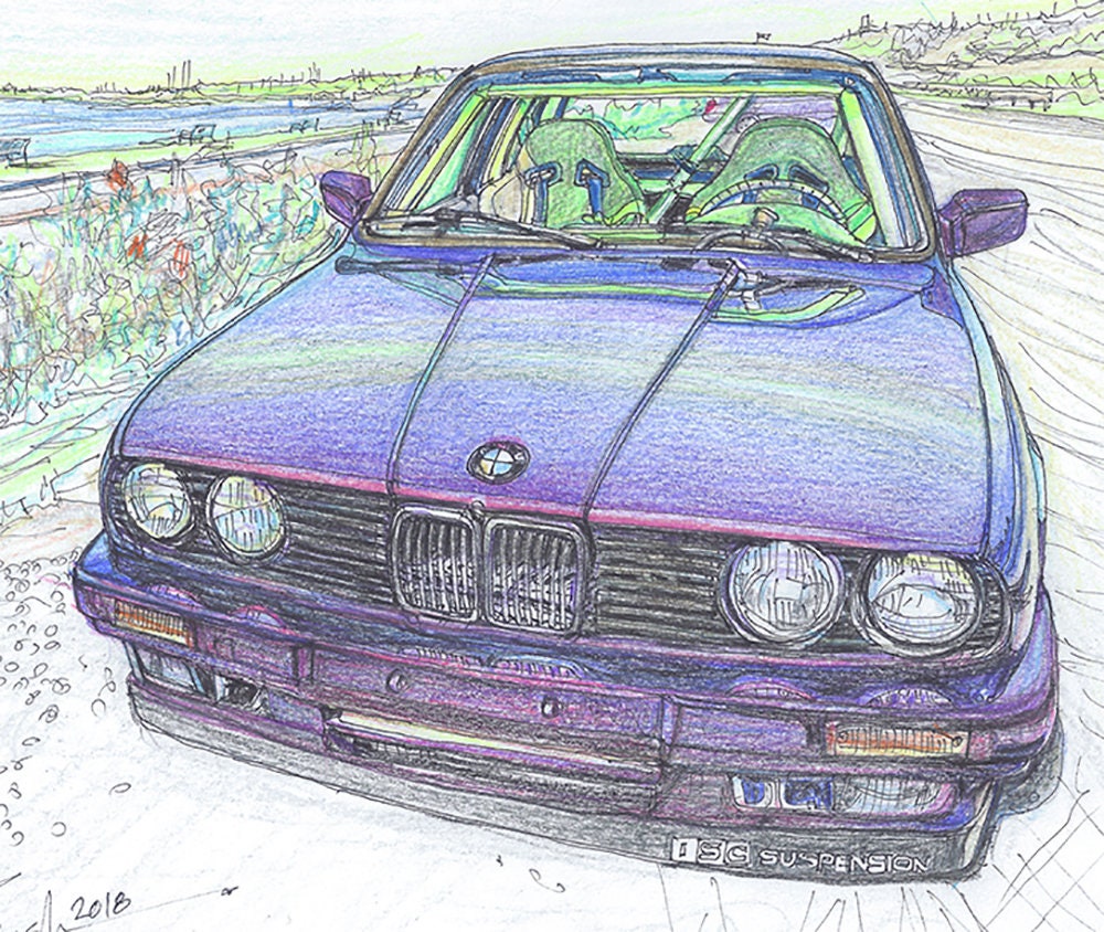 260-1990 BMW 325i e30limited Edition Run of 50 8x10, 16x20 - Etsy