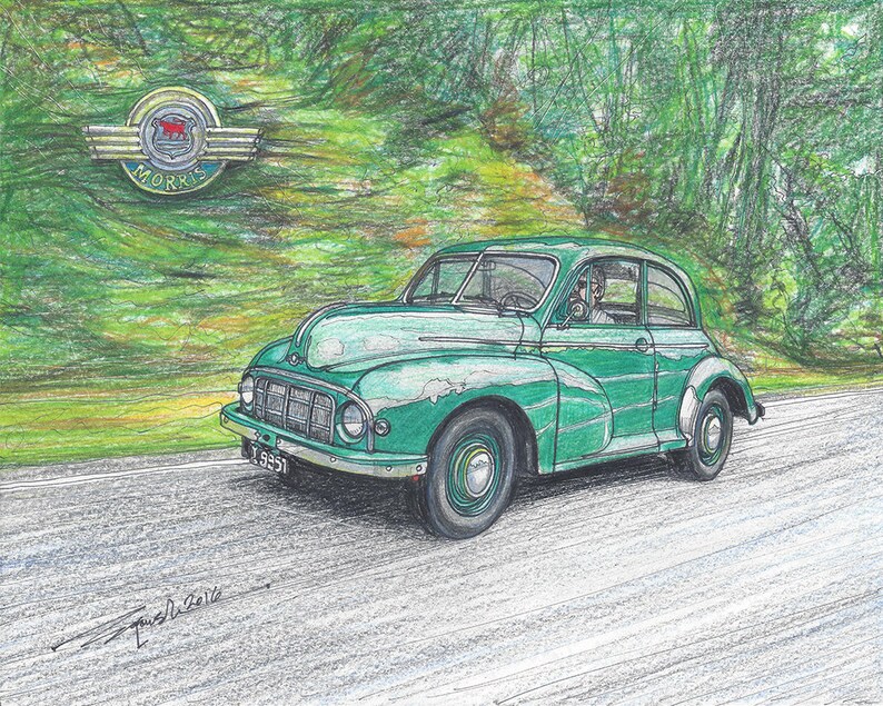 228-1949 Morris Minor, by Sir Alec Issigonis Limited Edition Run of 50 ...