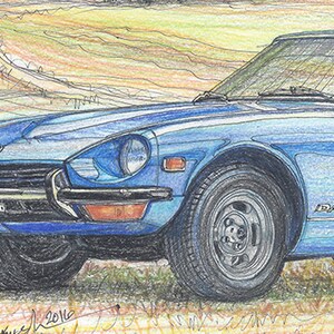238-1969 Datsun 240Z, by Albrecht Von Goertz Limited Edition Run of 50 ...