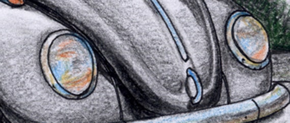 Slammed Vw Bug Drawing