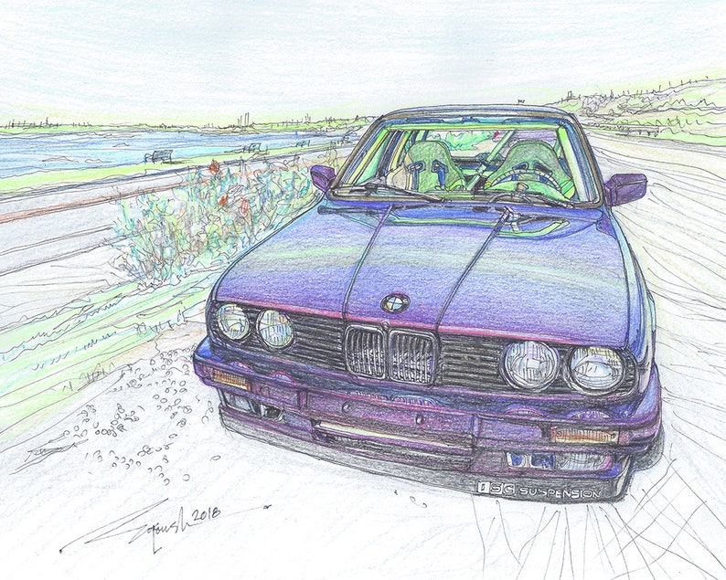 260-1990 BMW 325i e30limited Edition Run of 50 8x10, 16x20 - Etsy