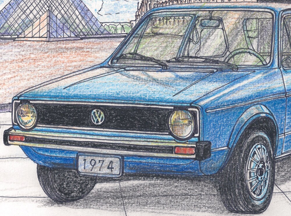 151-1974 VW Golf Mk1 Type17 by Giorgetto Giugiaro Limited Edition Run ...