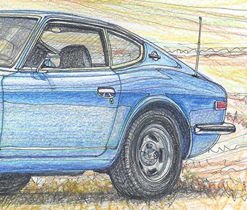 238-1969 Datsun 240Z, by Albrecht Von Goertz Limited Edition Run of 50 ...