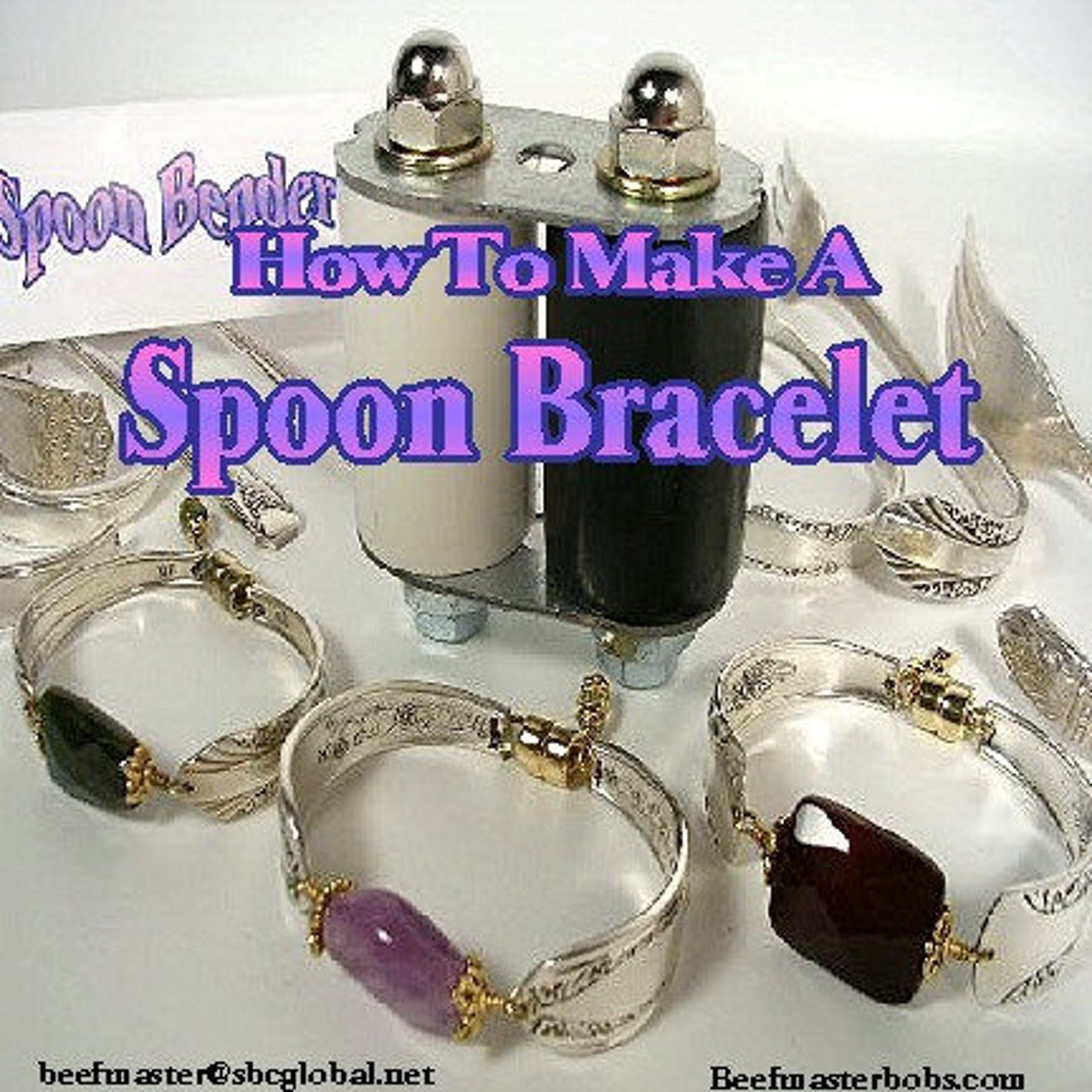 The "original" Dvd-video "how to Make A Spoon Bender Bracelet" Silver ...