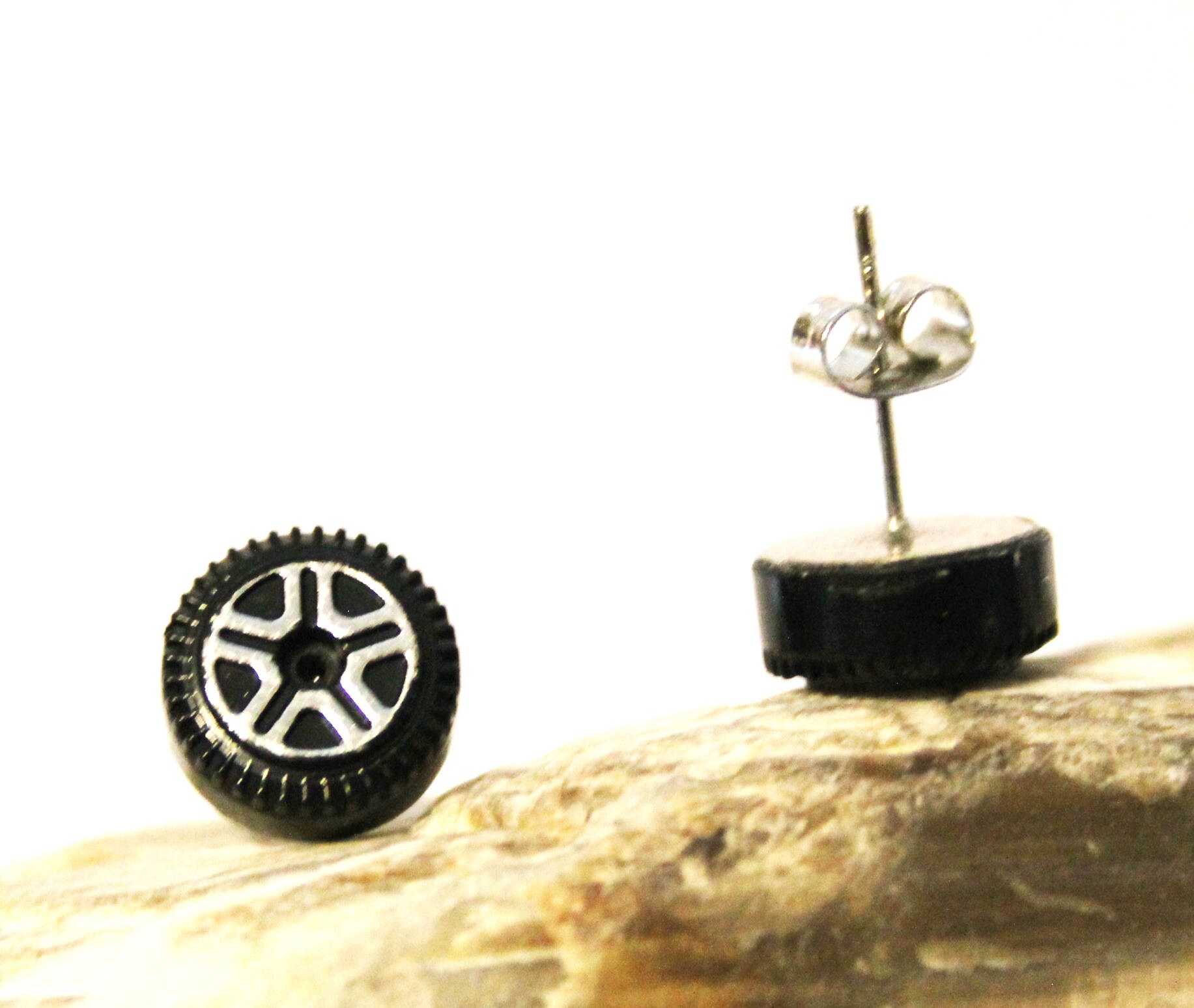 Wheel Earrings Nascar Fan Jewlery Indy Racing Jewelry | Etsy