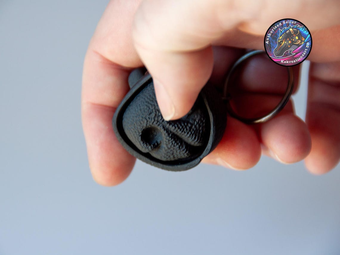 Boop Snoot – Dog Nose Clicker Keychain or Magnet | Tactile Fidget Toy ...