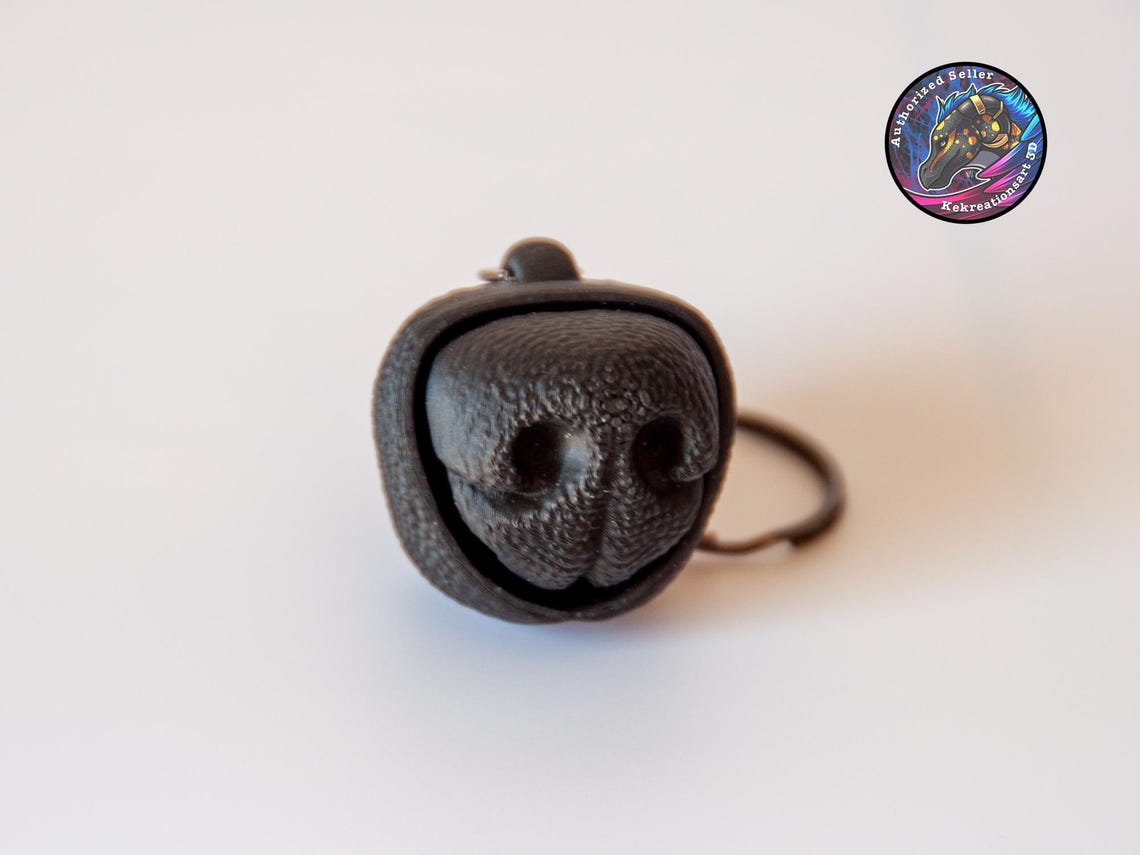 Boop Snoot – Dog Nose Clicker Keychain or Magnet | Tactile Fidget Toy ...