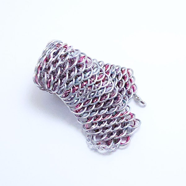 Chainmaille Cuff - Etsy