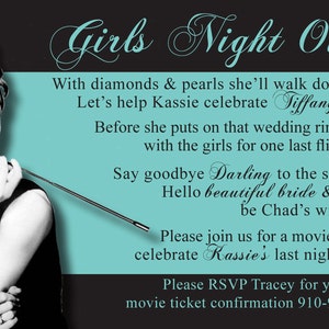 Girls Night Out Card 'EACH' - Etsy