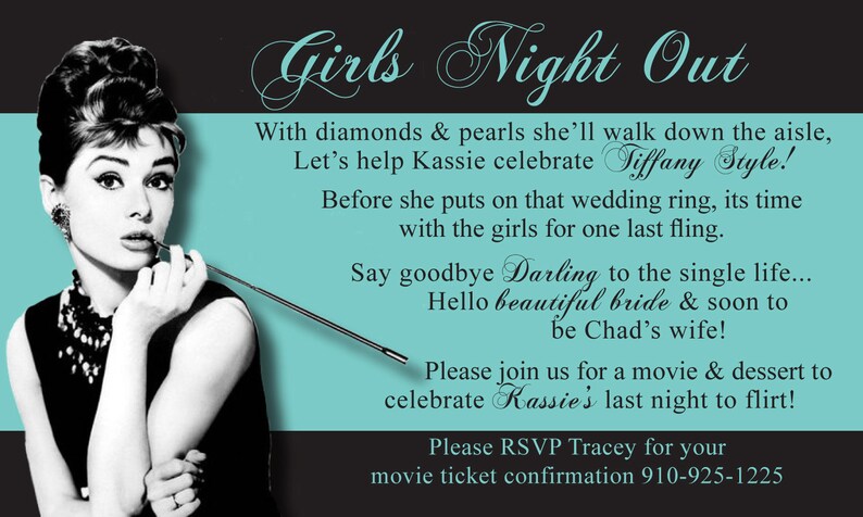 Girls Night Out Card 'EACH' - Etsy