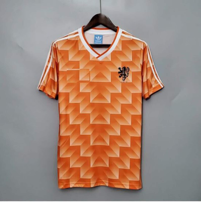 Holanda Local Gullit 10 1988 Retro Jersey Naranja Vintage Kit, Kits ...