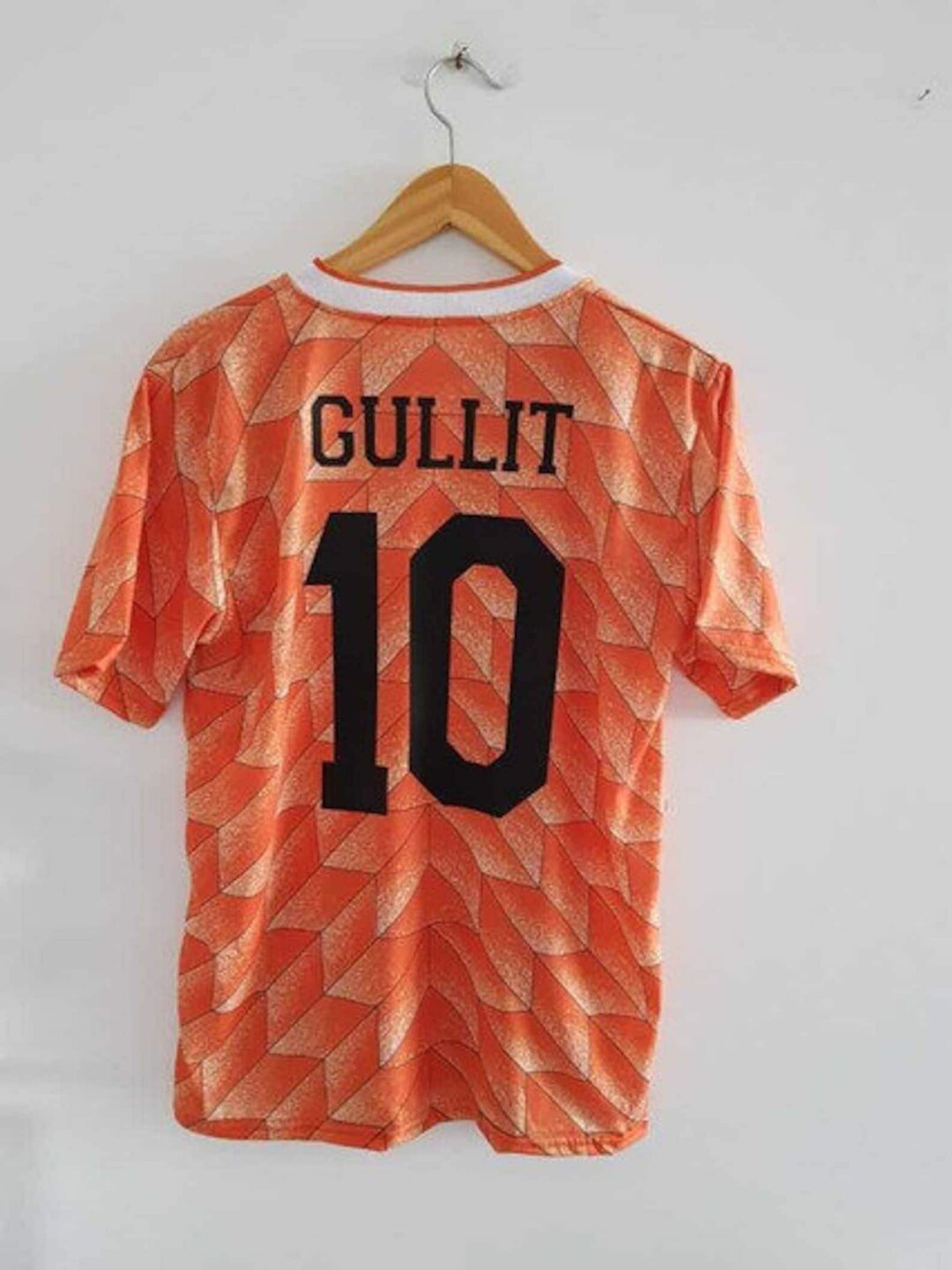 Holanda Local Gullit 10 1988 Retro Jersey Naranja Vintage Kit, Kits ...