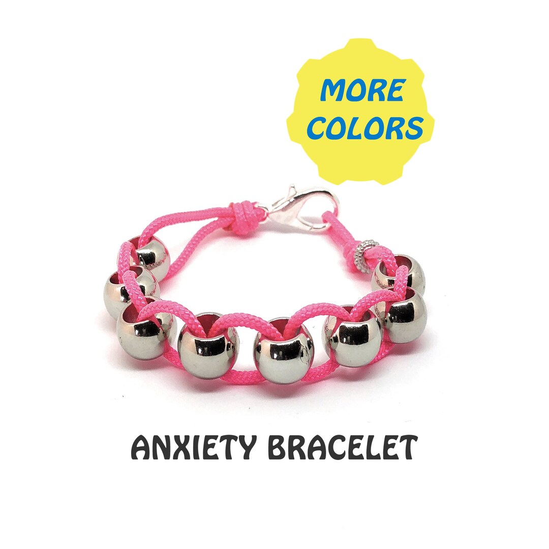 Bracelet for Anxiety, Beaded Sensory Input, Aspergers, Autism, ADHD ...