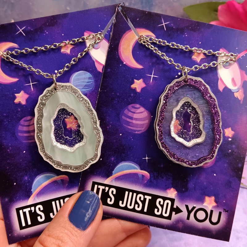 Geode Jewelry - Etsy
