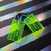 Matrix Trickle Code Programmer Dangle Earrings Coding Nerd Pendants ...