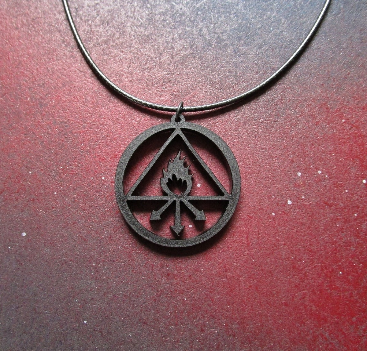 Perfect Red King Symbol for Sulfur Constantine Banish Pendant - Etsy