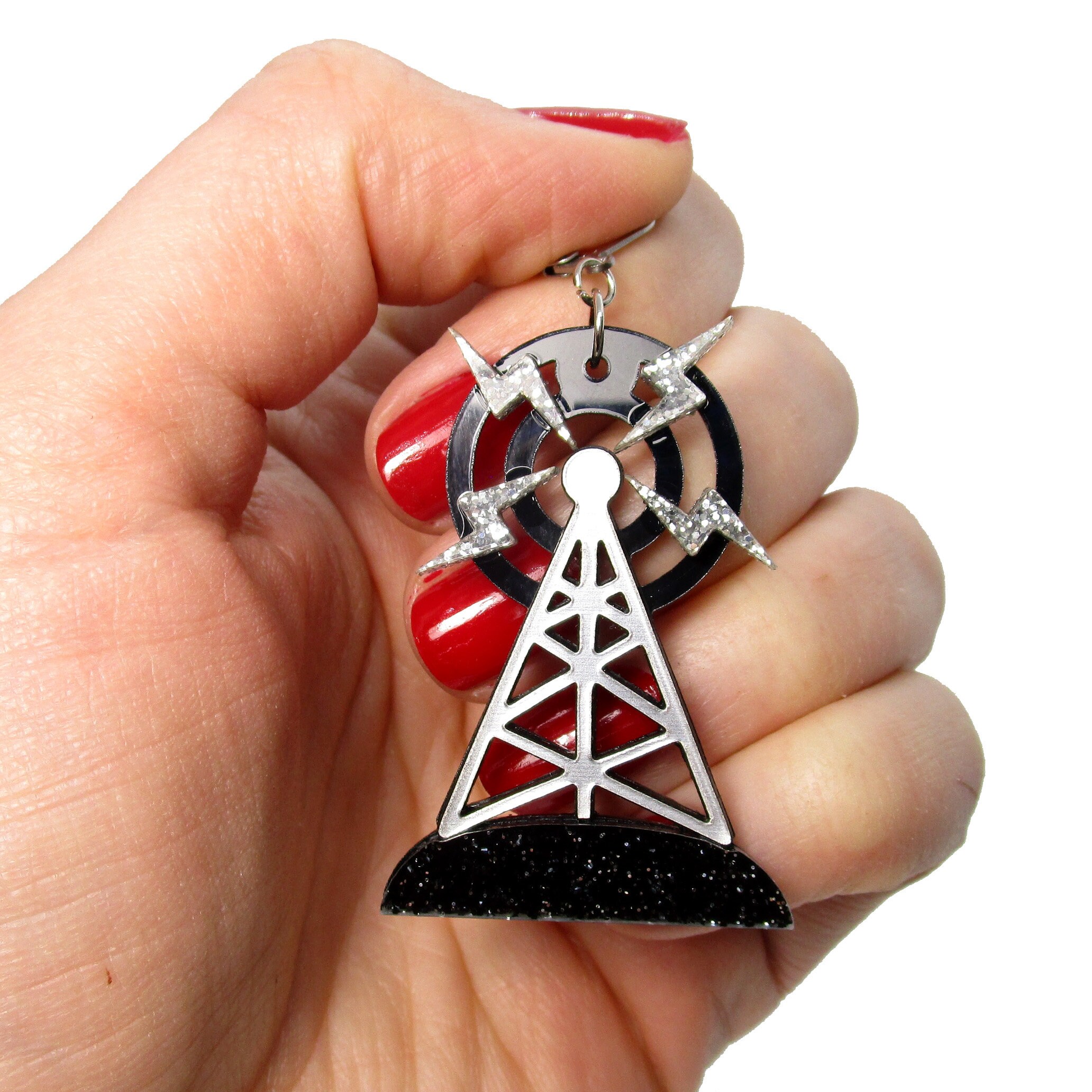 Retro Classic RKO Radio TV Broadcast Antenna Tower Station - Etsy Israel