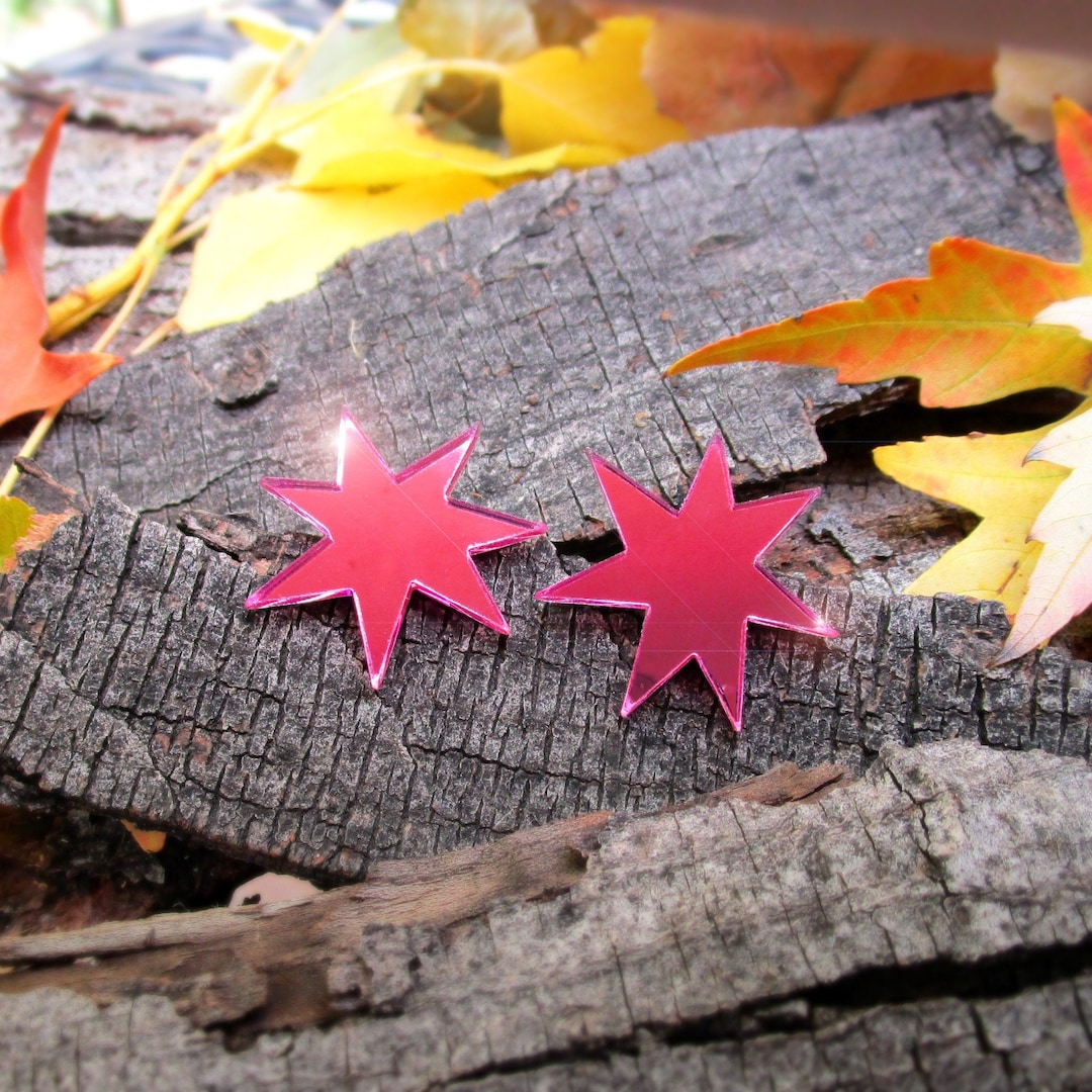 It's Just so You ~ Truly Outrageous Pink Star Earrings, Jem Cosplay ...