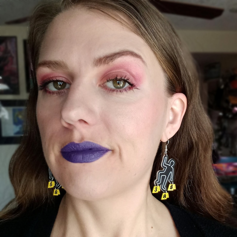 Body Chalk Outline & Evidence Markers Crime Scene Investigator - Etsy