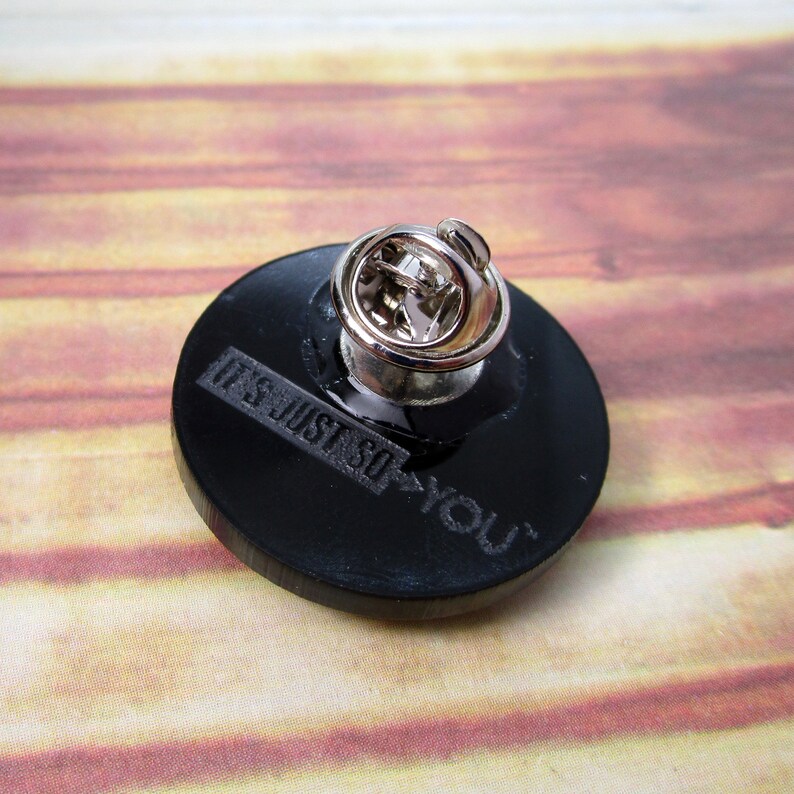 Radioactive Hazard Symbol Pin Brooch Atomic Nuclear Fallout - Etsy