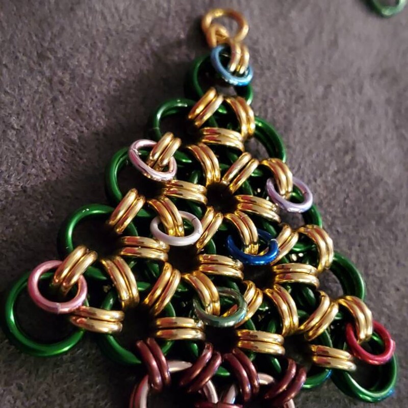 Chainmaille Ornament - Etsy