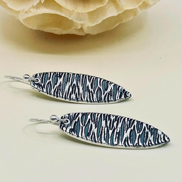 Textured Earrings - Etsy