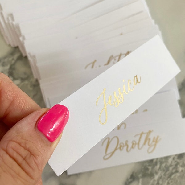 Flat Place Cards - Etsy UK