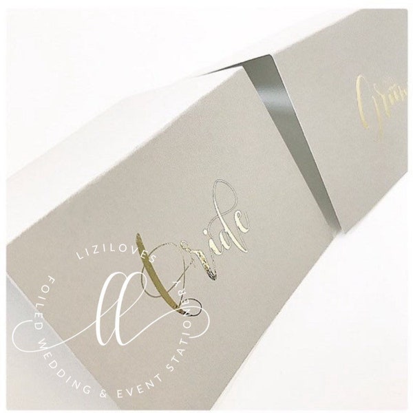 Grey Place Cards - Etsy