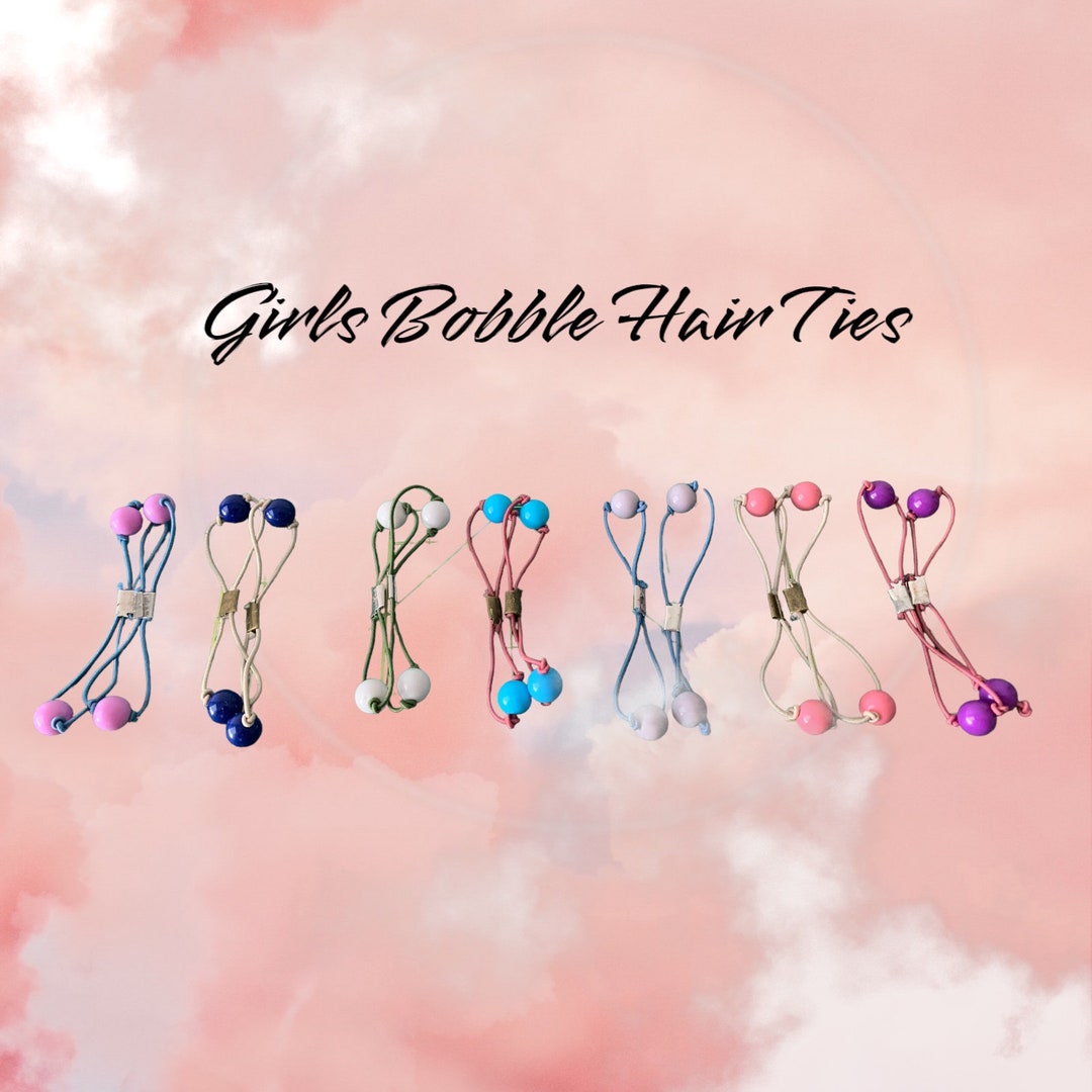 Girls Bobble Hair Ties Girls Hair Ties - Etsy