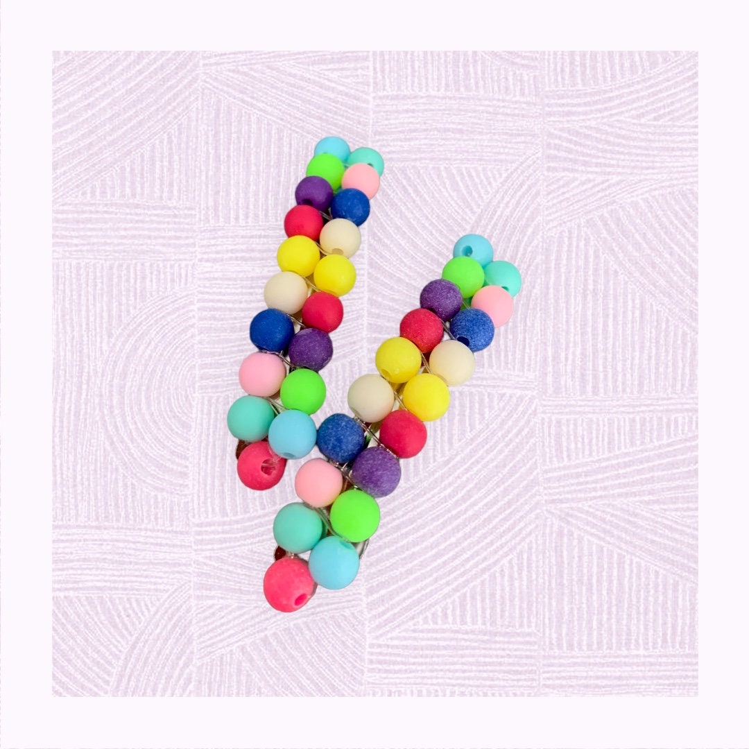 Kids Beaded Hair Barrette, Girl's Hair Accessory, Kids Barrette. - Etsy