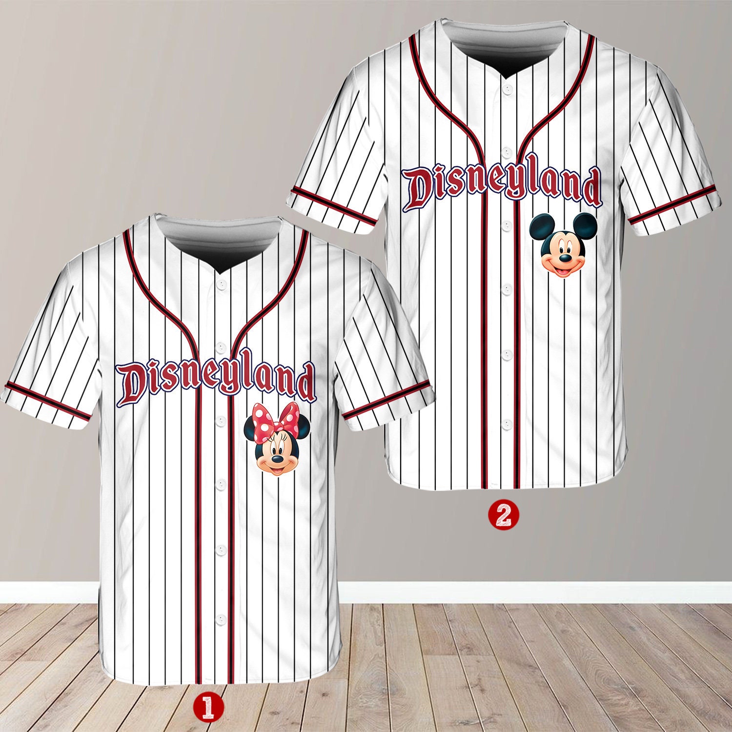 Personalized Disneyland Baseball Jersey, Custom Name sold by Janna ...