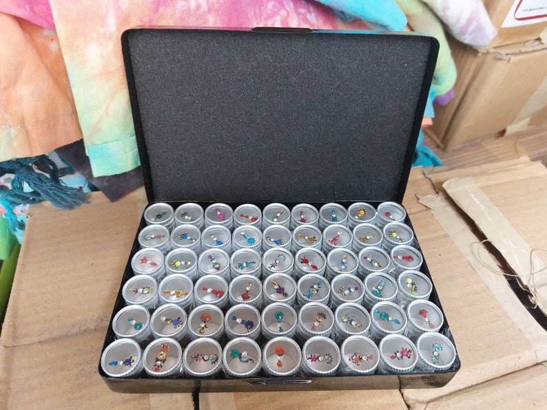 Reusable Bindi: Mixed Color Self-stick Body Jewel - Indian Bridal ...