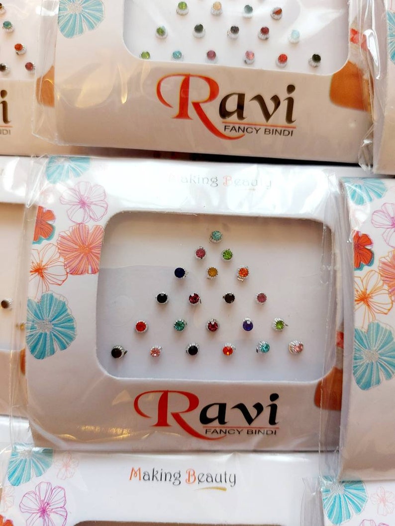 Rhinestone Crystal Bindi: Self-stick Face Gems, Festival Body Stickers ...