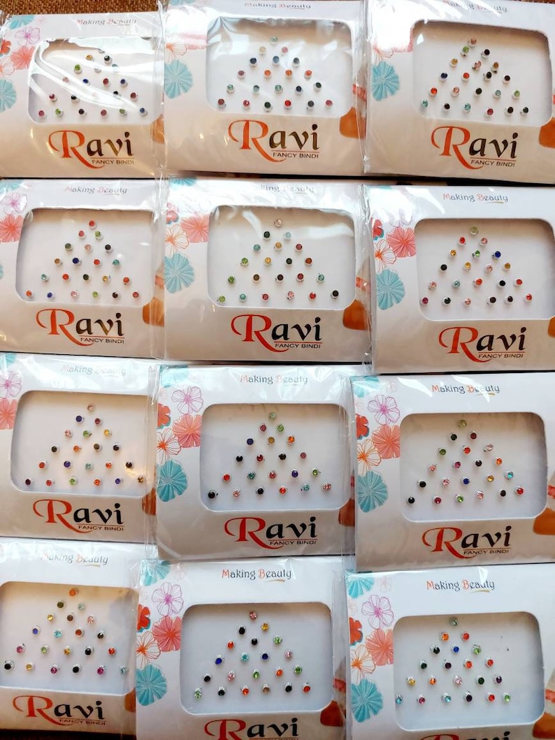 Rhinestone Crystal Bindi: Self-stick Face Gems, Festival Body Stickers ...