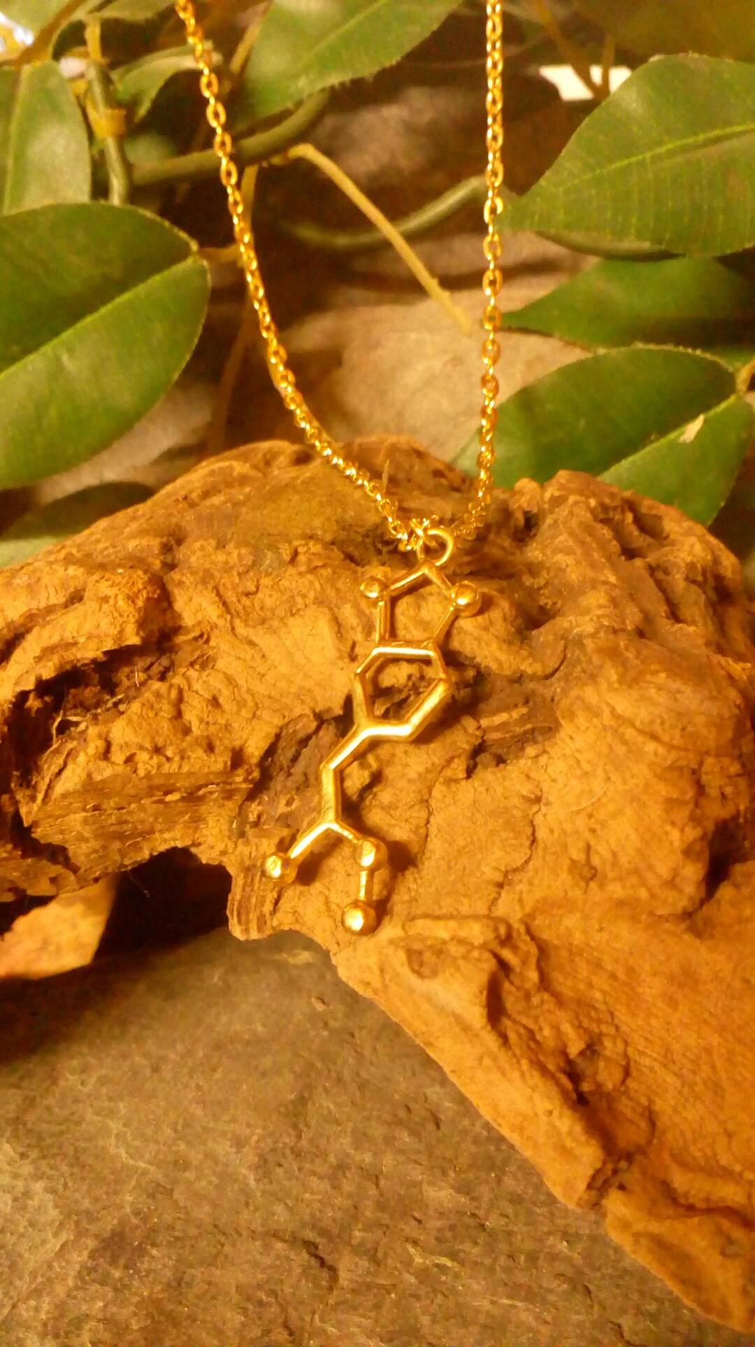 MDMA Molecule DNA Genetic Structure Pendant Necklace - Etsy