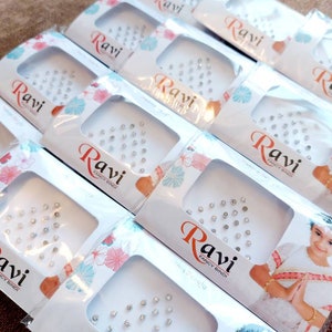 Rhinestone Crystal Bindi Pack Self Stick Festival Face Sticker Dots ...