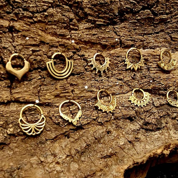 Tribal Nose Ring - Etsy