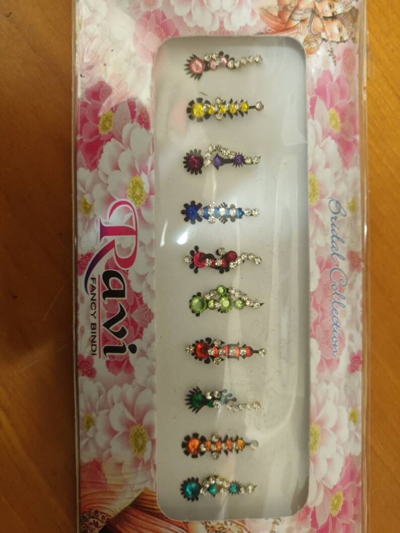 Huge Bindi Pack Mixed Colour Style Self Stick Festival Party - Etsy