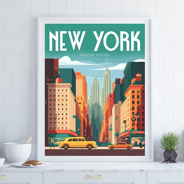New York Poster - Etsy
