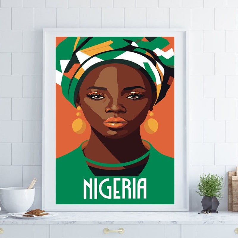 Nigeria Poster - Etsy