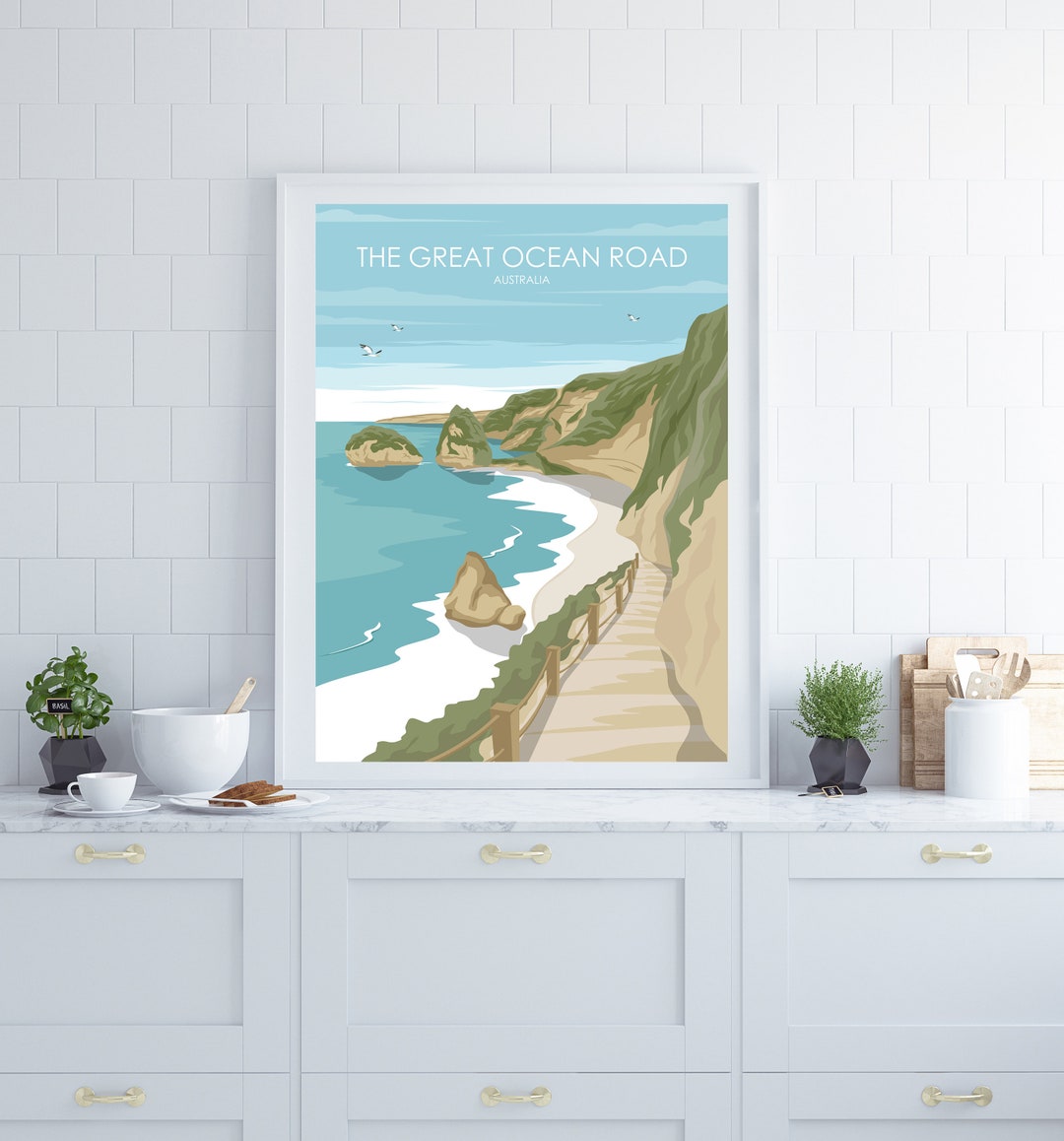 Australia Travel Poster, Australia Poster, Great Ocean Road Travel ...