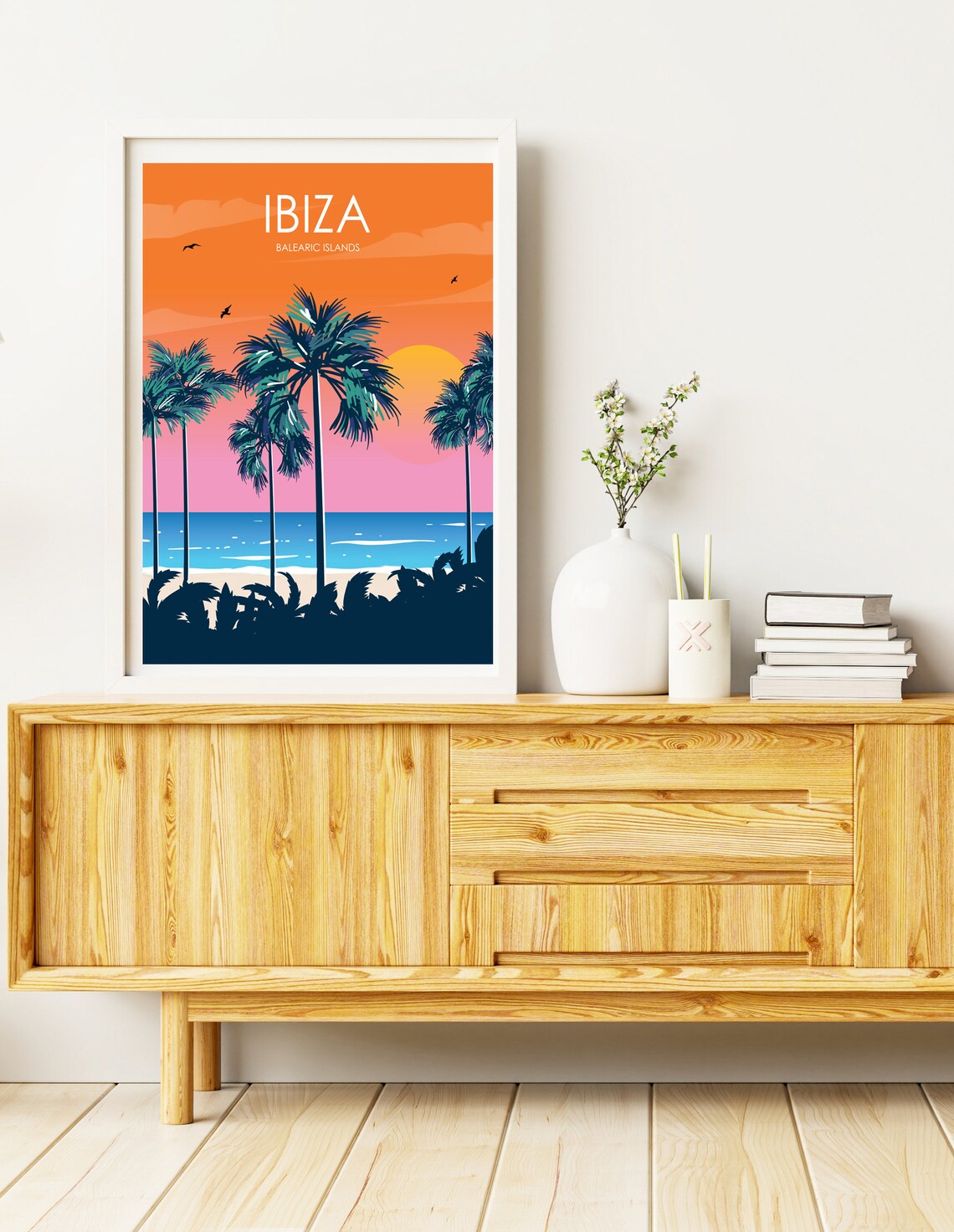 Ibiza Travel Poster Retro Travel Poster Travel Poster - Etsy