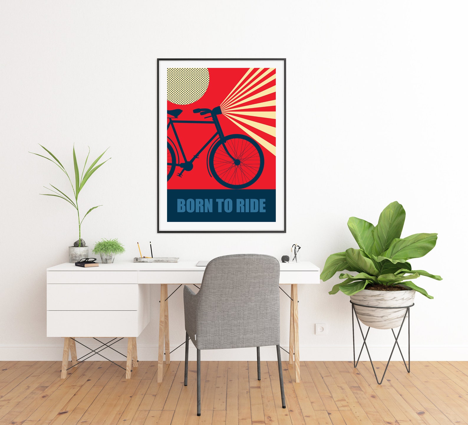 Bike Poster Bicycle Poster Retro Poster Bike Quote Poster | Etsy